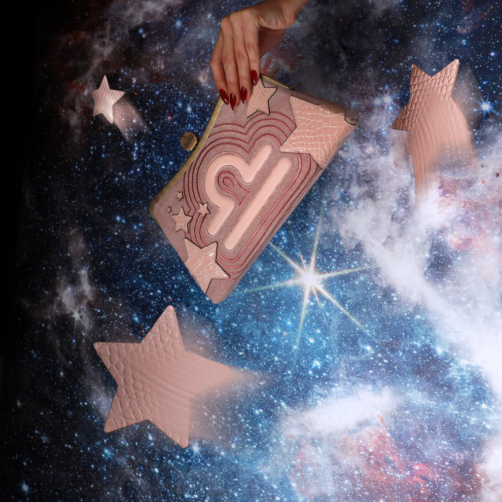 Libra Zodiac Clutch - The Harmony - Luxury Astrology Bag - Ghazal by Najwa